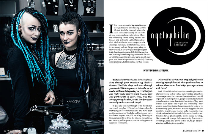 Gothic Beauty Magazine 53 – Digital – Zinetastic! – serving the future ...